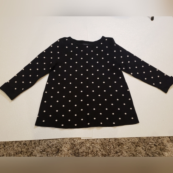 Jones New York | Sweaters | Jones New York Signature Black White Polka ...